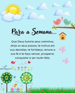 40 Frases de Feliz Semana com Mensagens lindas e abençoadas