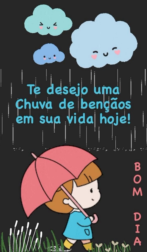 Imagens e Frases Bom dia com Chuva para uma Manhã aconchegante