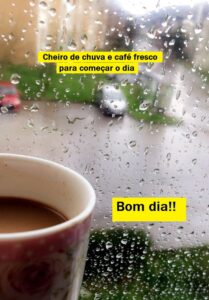 Imagens e Frases Bom dia com Chuva para uma Manhã aconchegante
