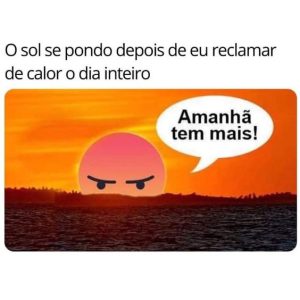 30 Memes sobre calor para rir muito durante este clima