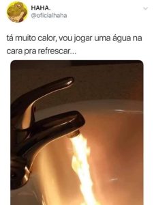 30 Memes sobre calor para rir muito durante este clima